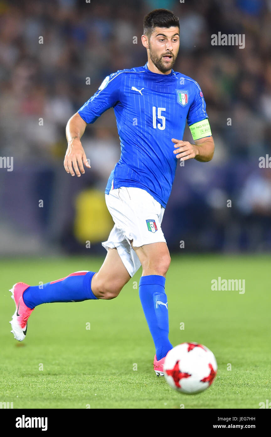 Marco Benassi during the UEFA European Under-21 match between Italy and ...