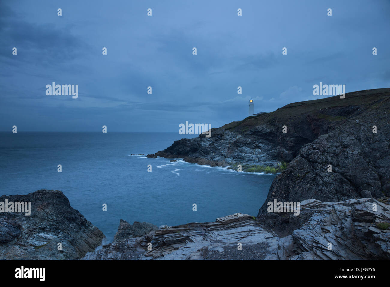 Trevose lighthouse hi-res stock photography and images - Alamy