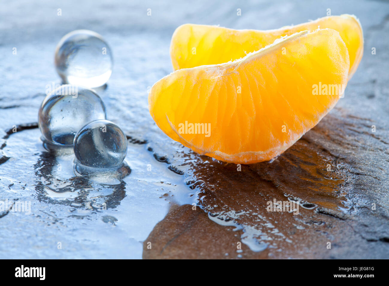 Tangerine shape hi-res stock photography and images - Alamy