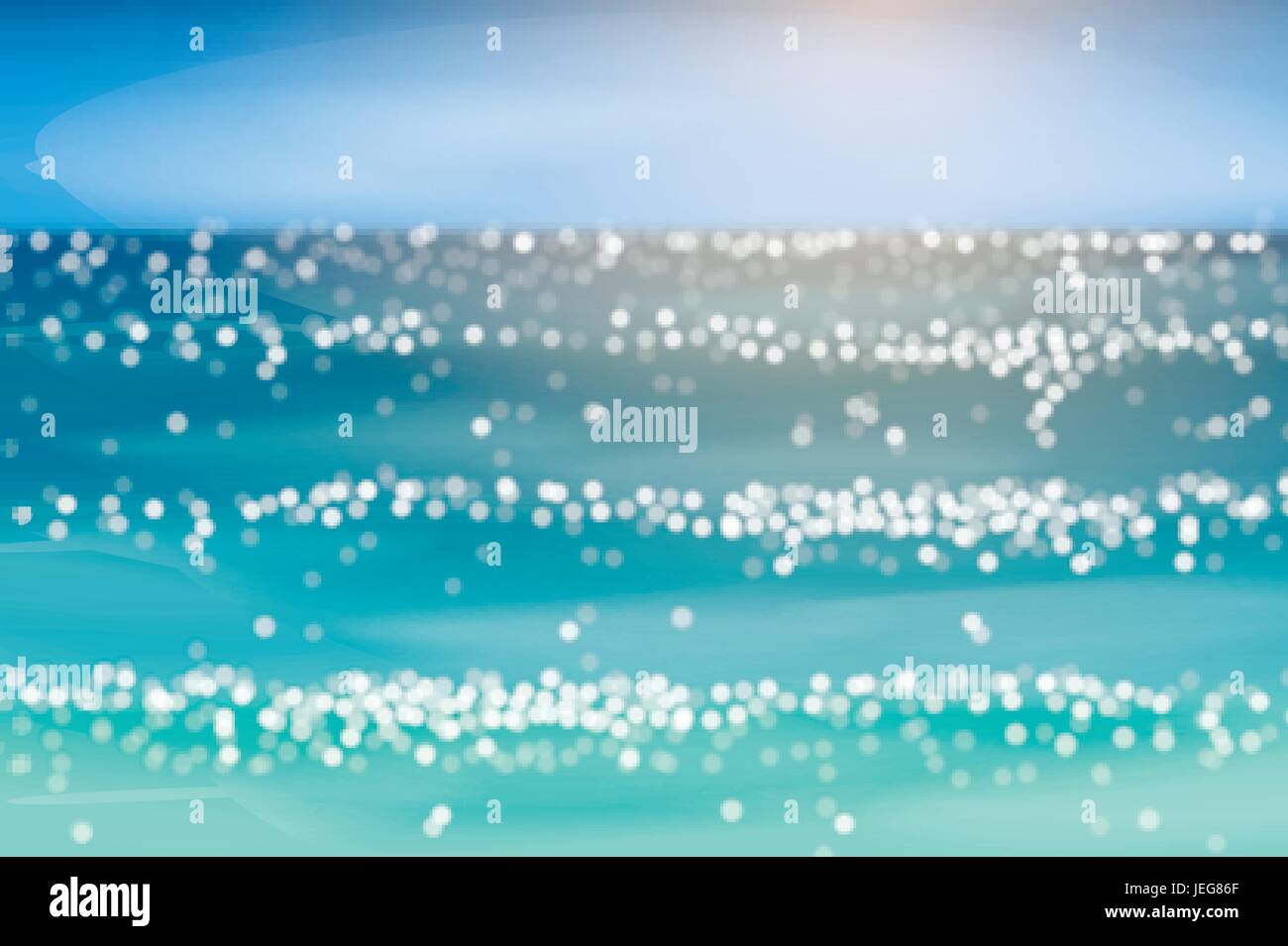 Sea view in realistic style Stock Vector Image & Art - Alamy