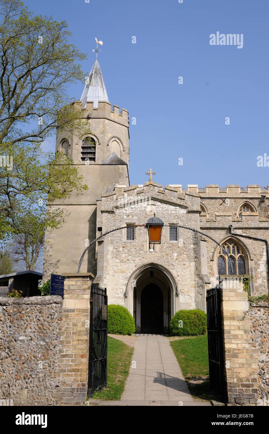 St Mary the Virgin, Great Shelford, Cambridgeshire, early 15th century ...