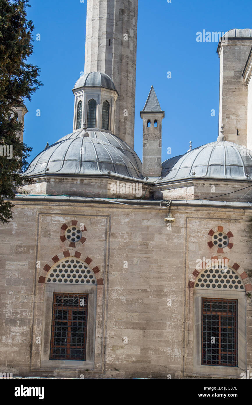 Old window Architecture from the Ottoman times In Istanbul Stock Photo ...