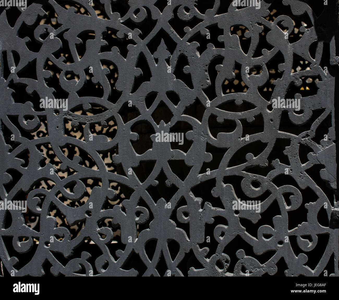 Example of Ottoman art patterns applied on metals Stock Photo - Alamy