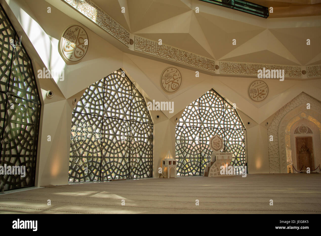 Old window Architecture from the Ottoman times In Istanbul Stock Photo ...