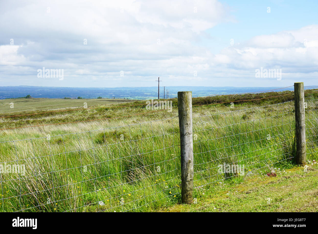 Landscape View Sperrin Mountains Sperrins County Tyrone Northern ...