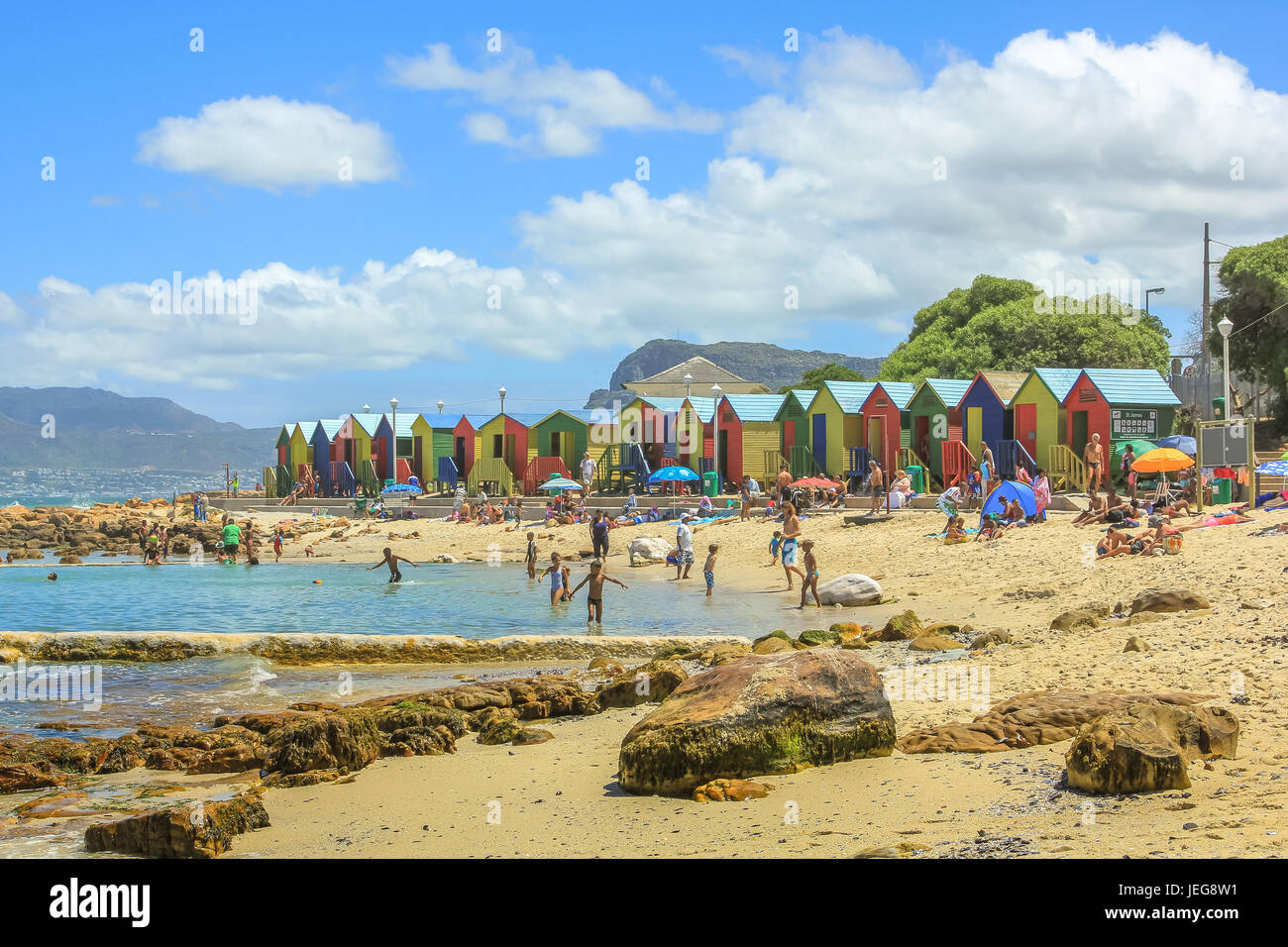 Muizenberg Cape Town Stock Photo - Alamy