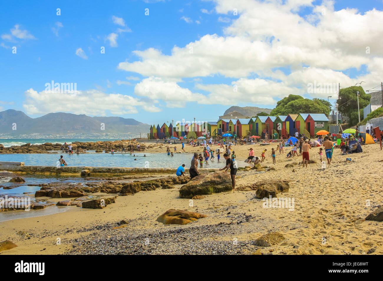 Muizenberg Beach South Africa Stock Photo - Alamy