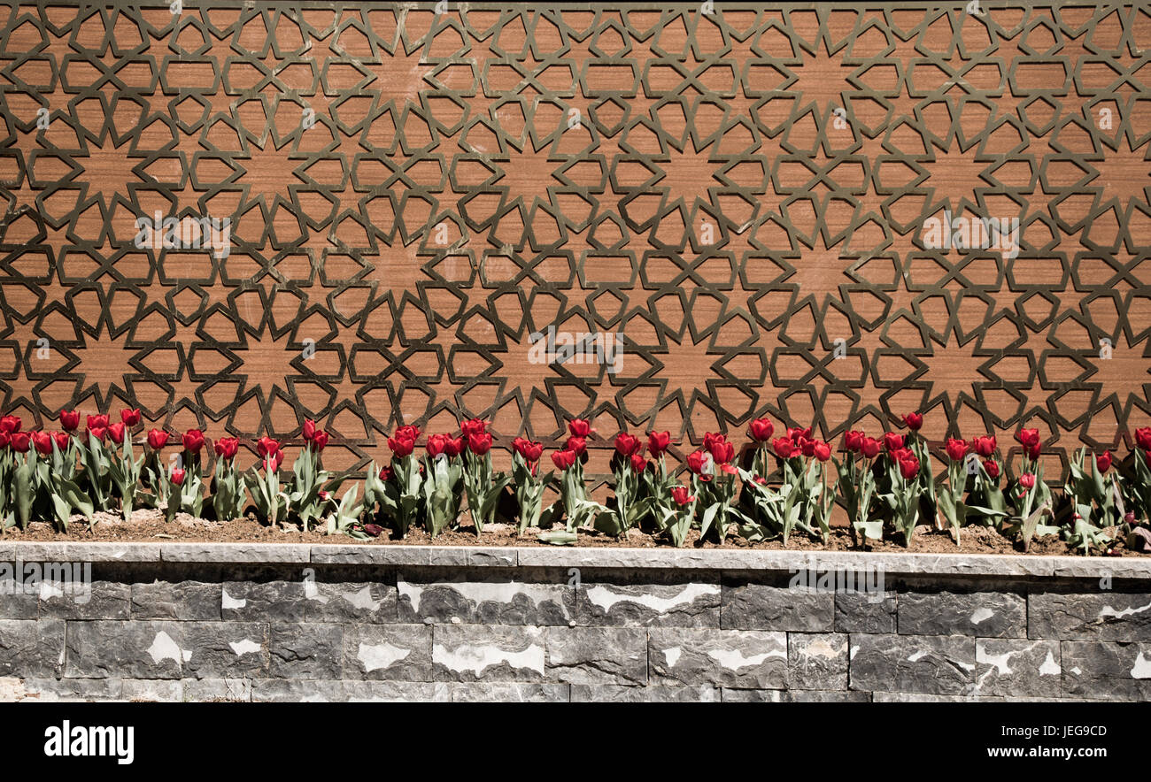 Example of Ottoman art patterns applied on metals Stock Photo - Alamy