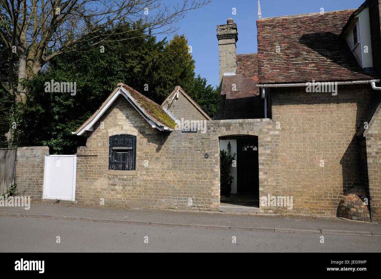 The Kings Yard, High Street, Little Shelford, Cambridgeshire Stock ...
