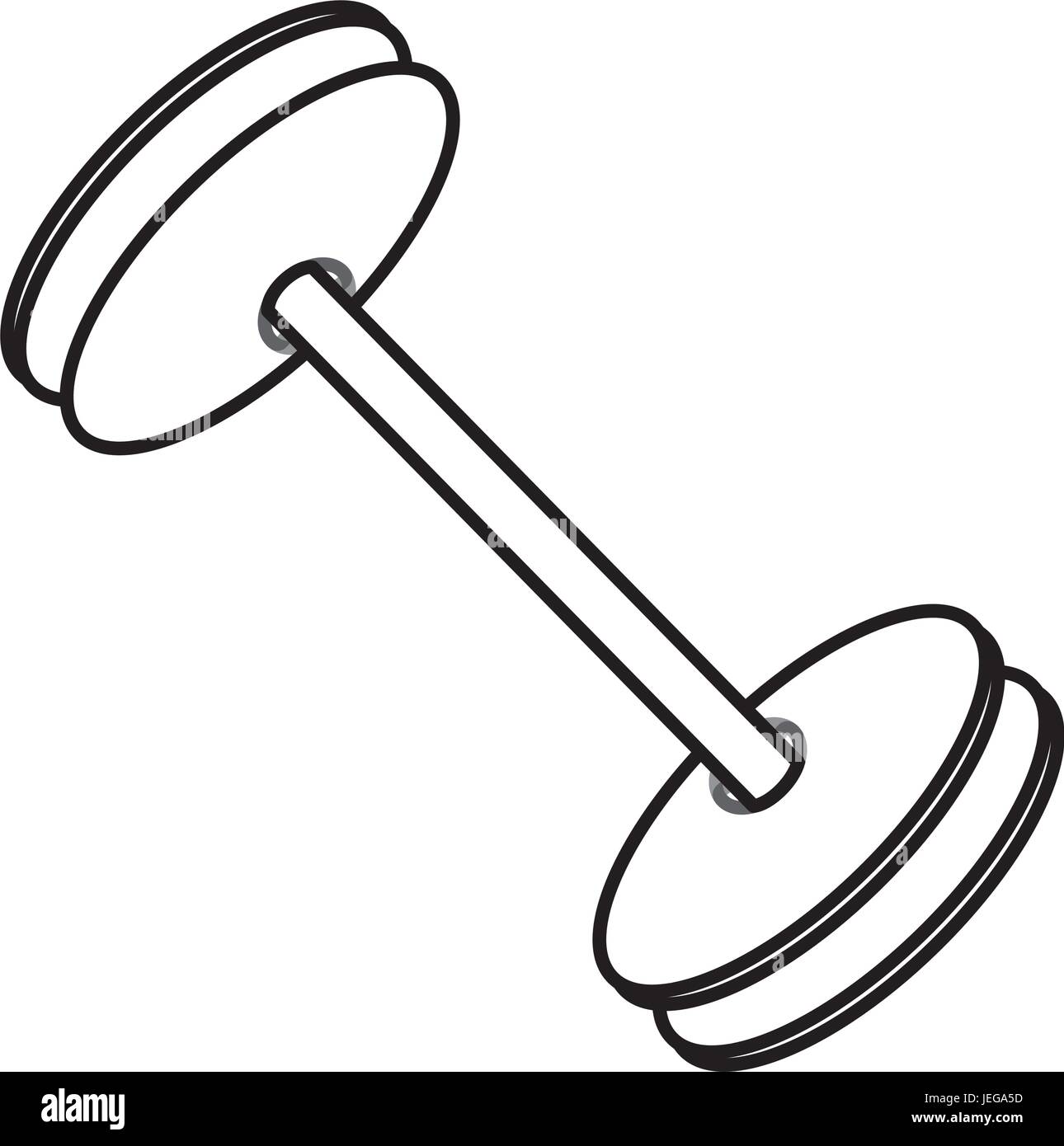 isolated gym weight Stock Vector Image & Art - Alamy