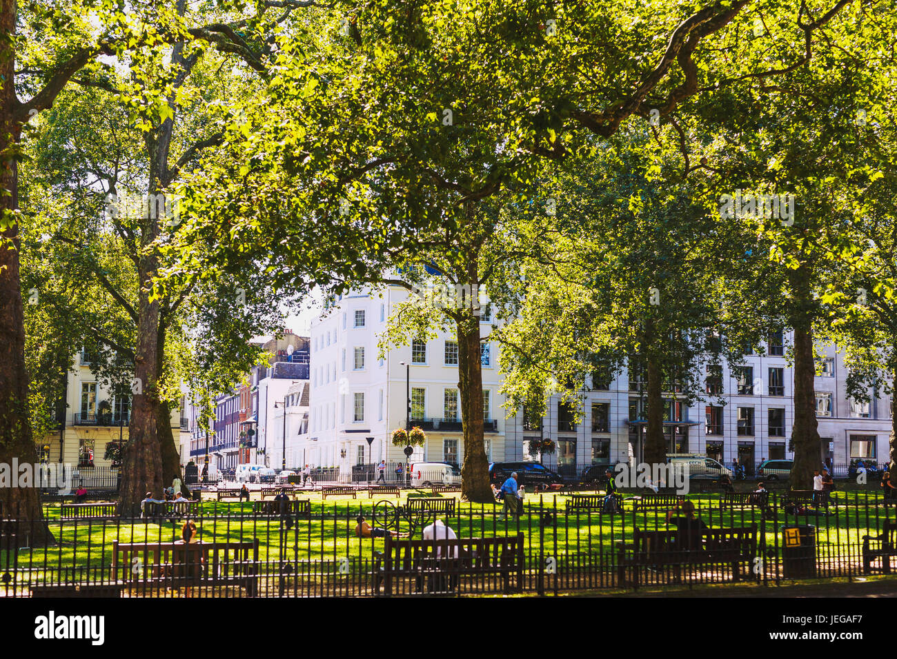 Berkeley Square London High Resolution Stock Photography and Images - Alamy