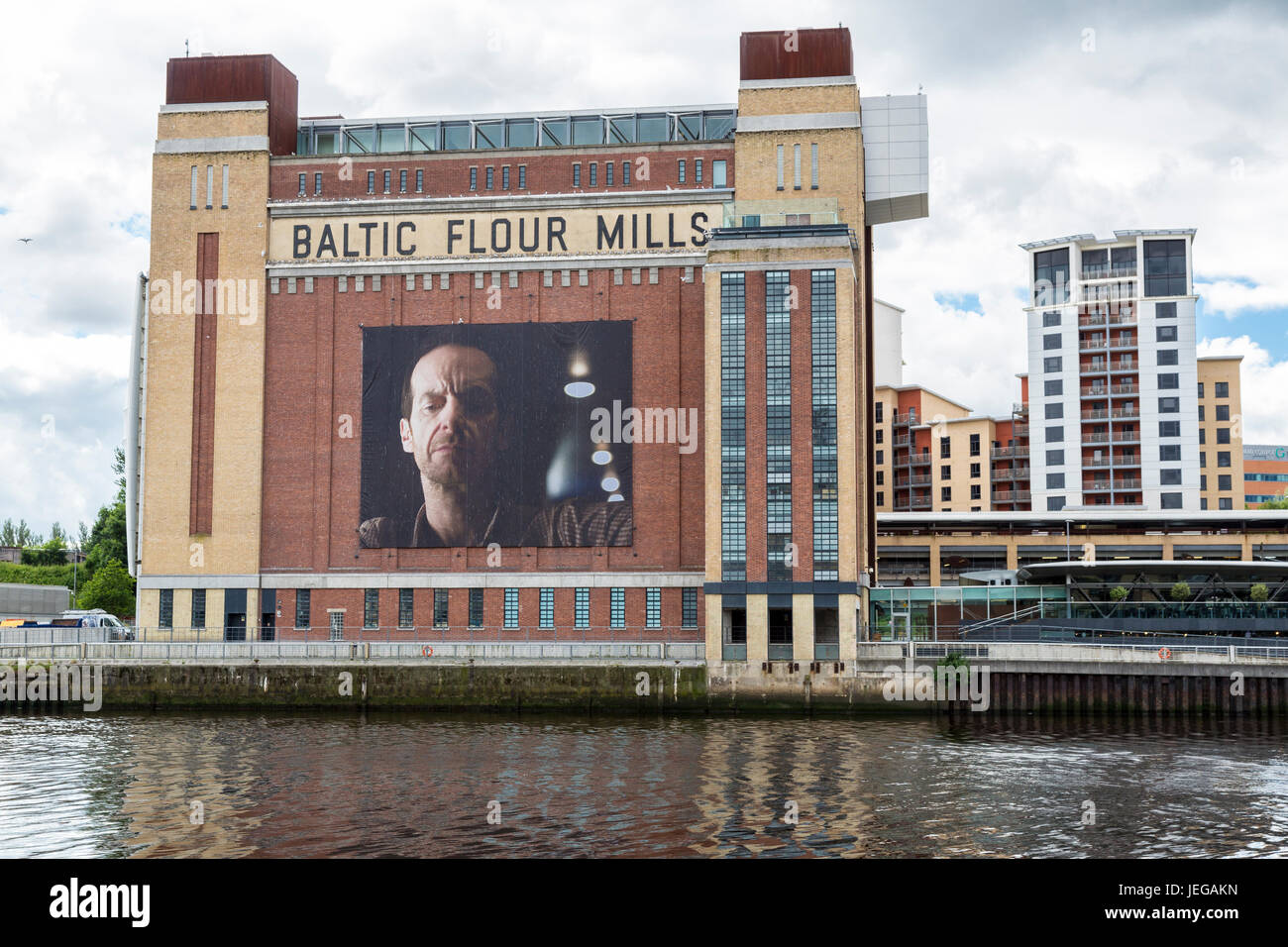 Gateshead, England, UK. Baltic Centre for Contemporary Art and the ...