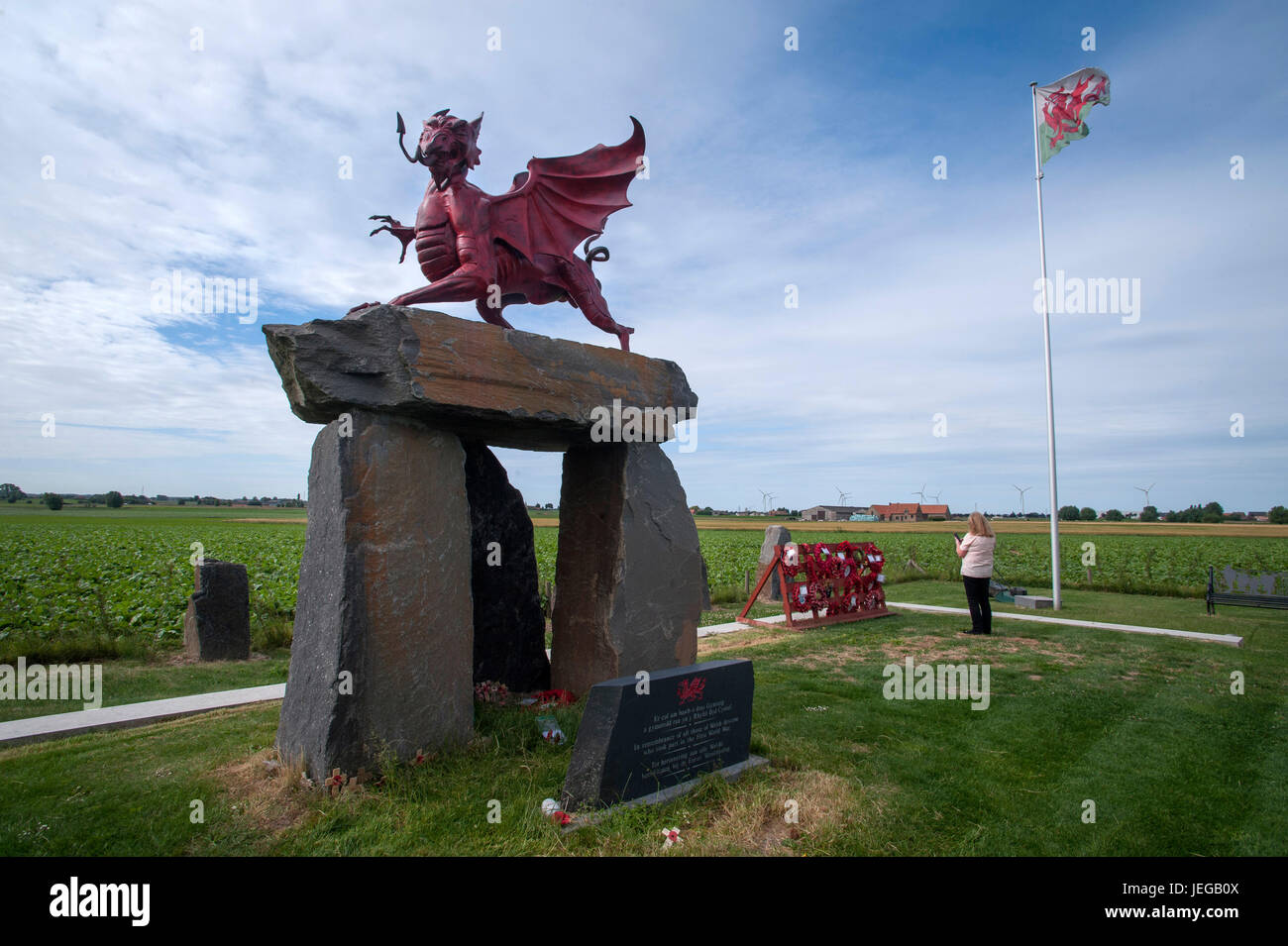 Welsh War Memorial High Resolution Stock Photography and Images - Alamy