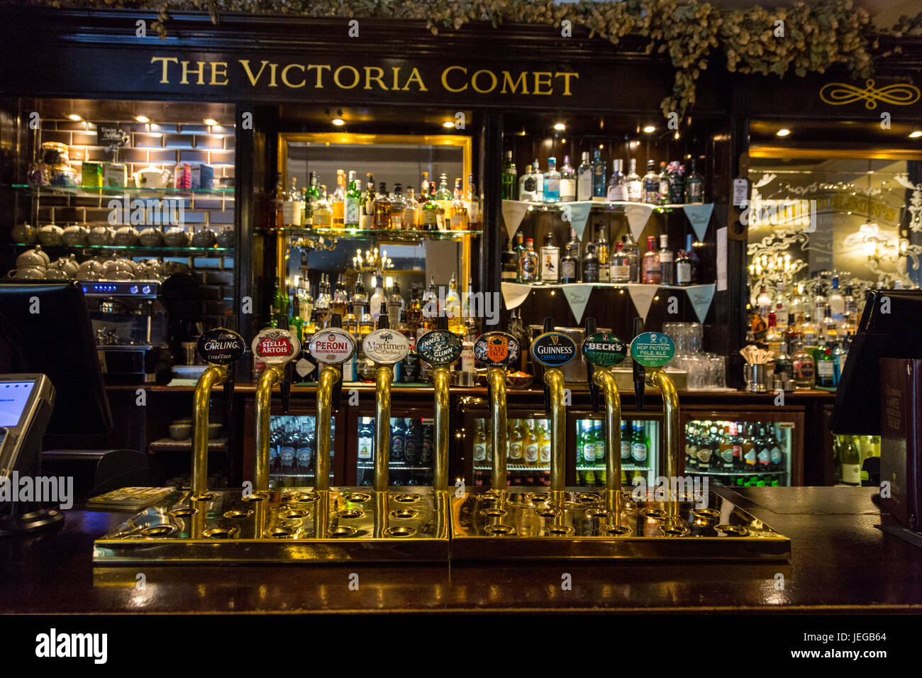 Newcastle-upon-Tyne, England, UK. Nicholson's The Victoria Comet Pub ...