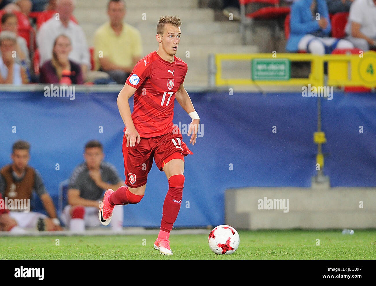 Vaclav Cerny during the UEFA European Under-21 match between Czech ...