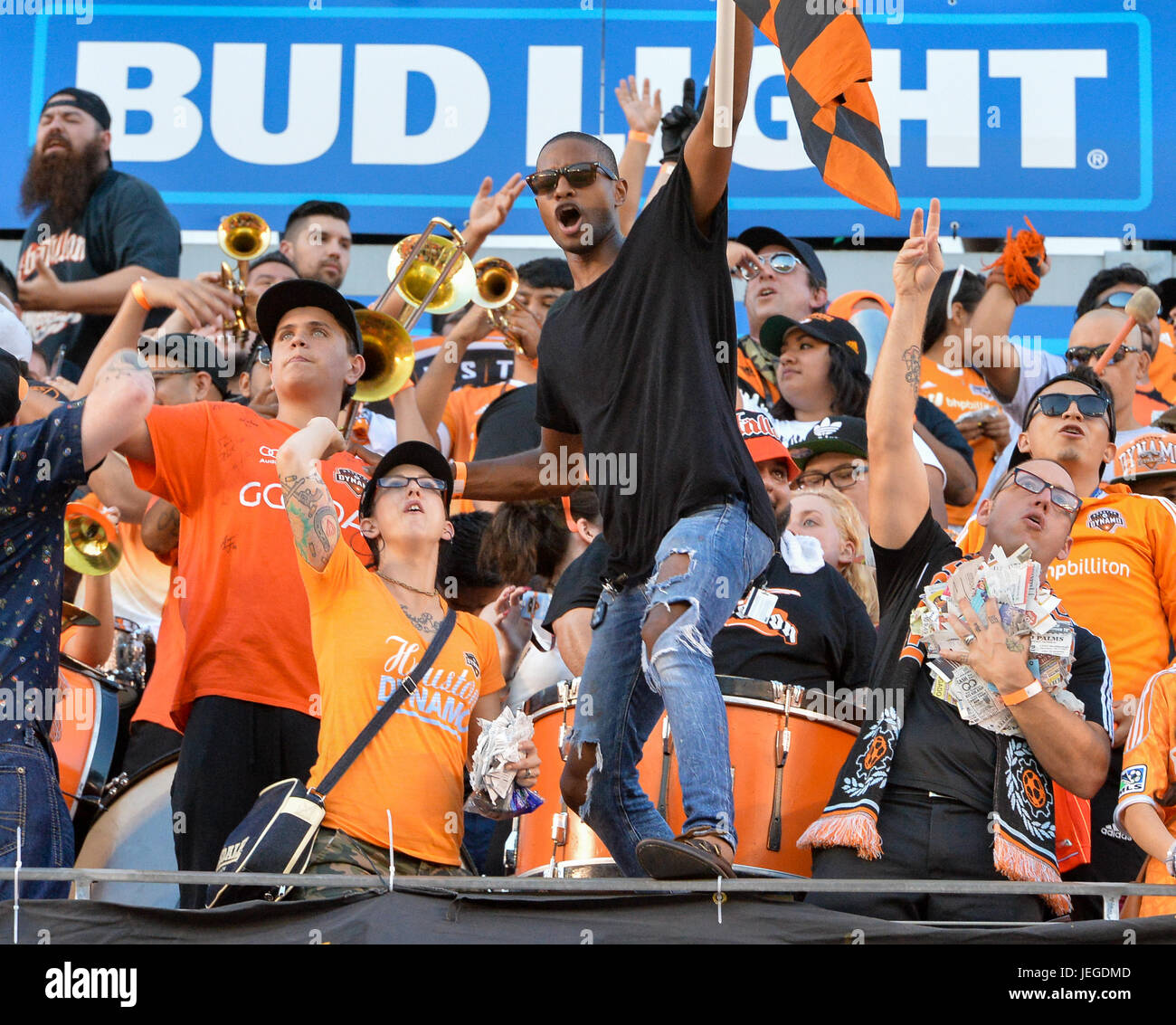 Houston bbva stadium fans hi-res stock photography and images - Alamy