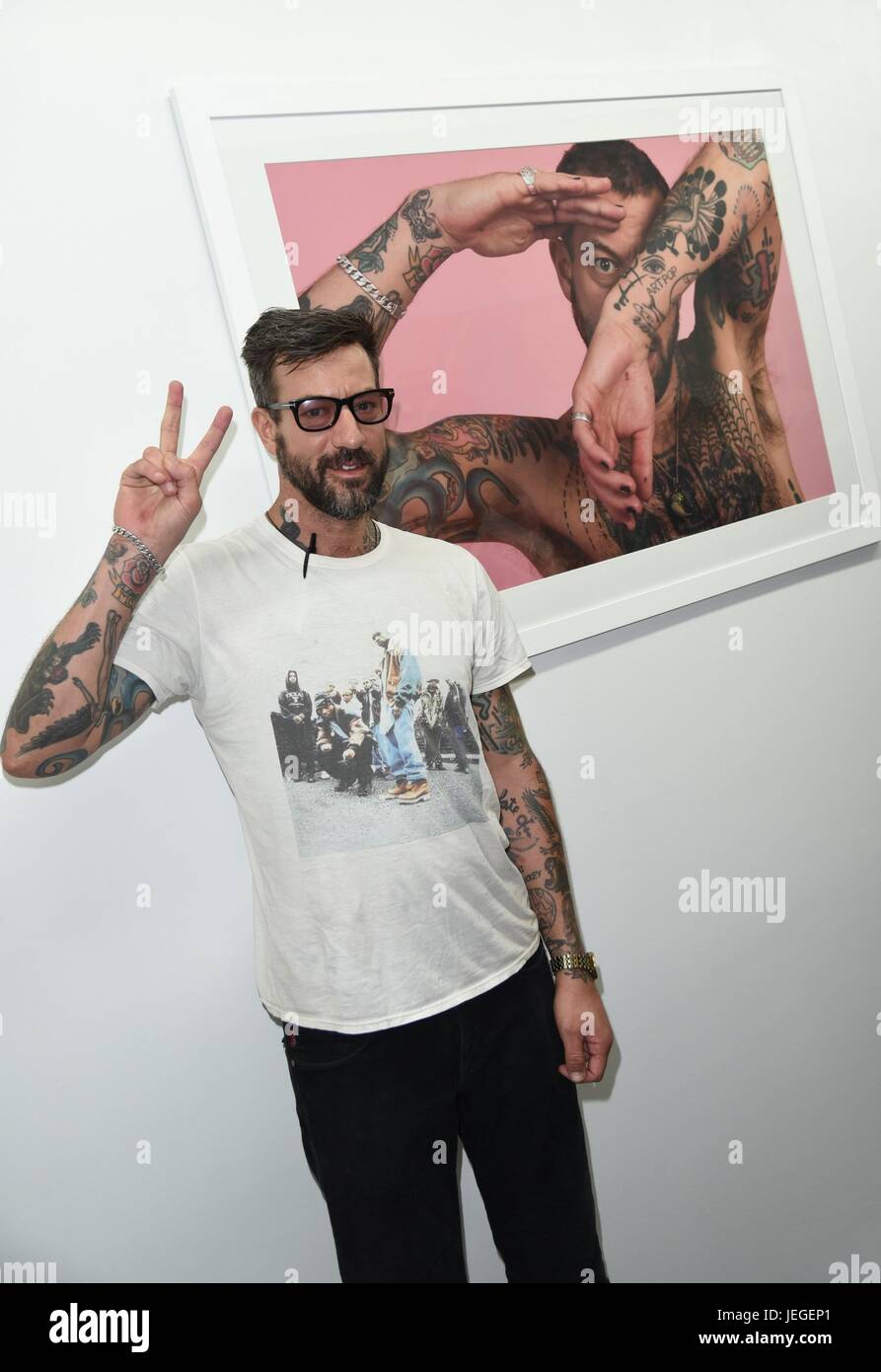 New York, NY, USA. 24th June, 2017. Brian Anderson at a public ...