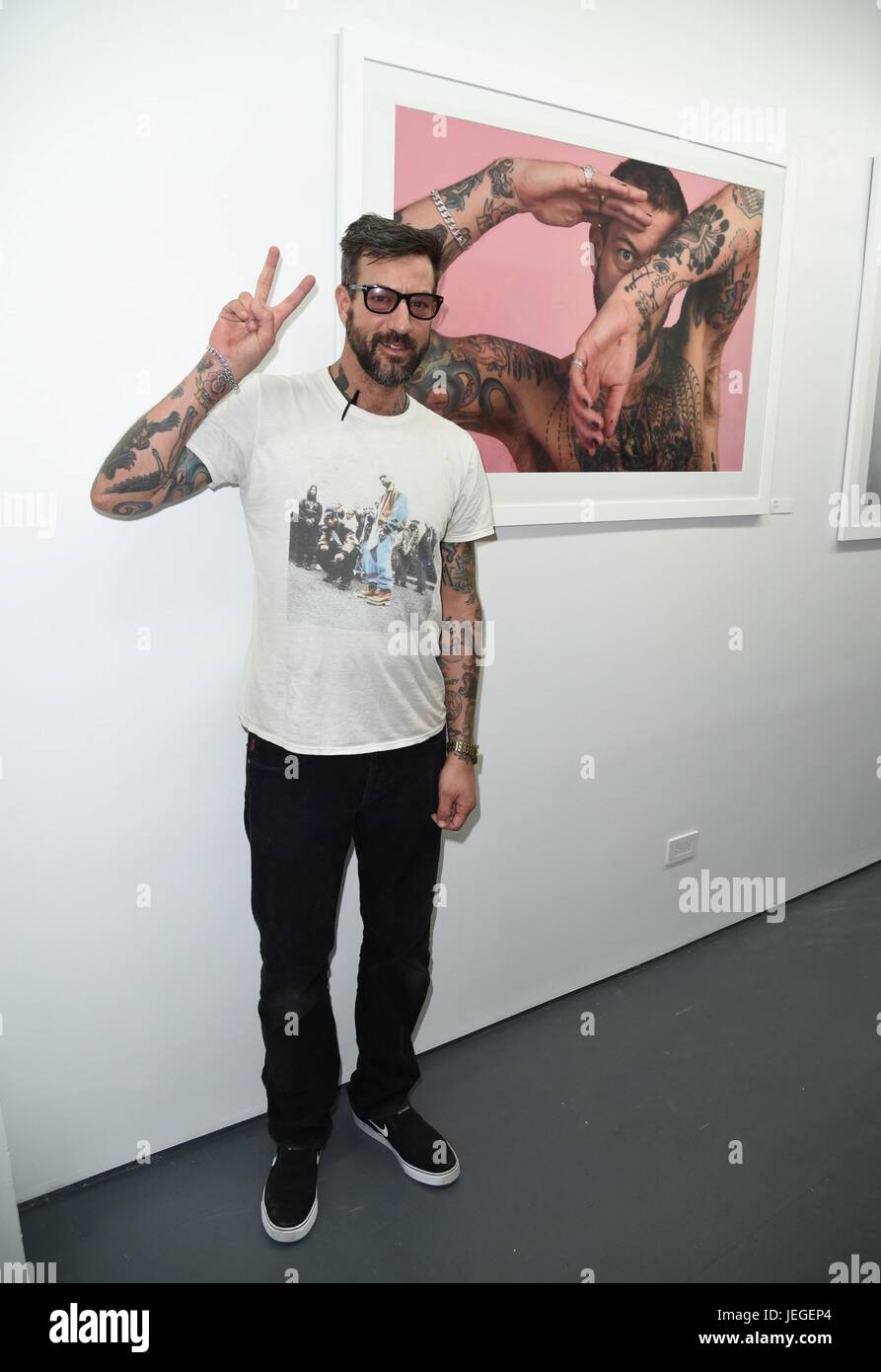 New York, NY, USA. 24th June, 2017. Brian Anderson at a public ...