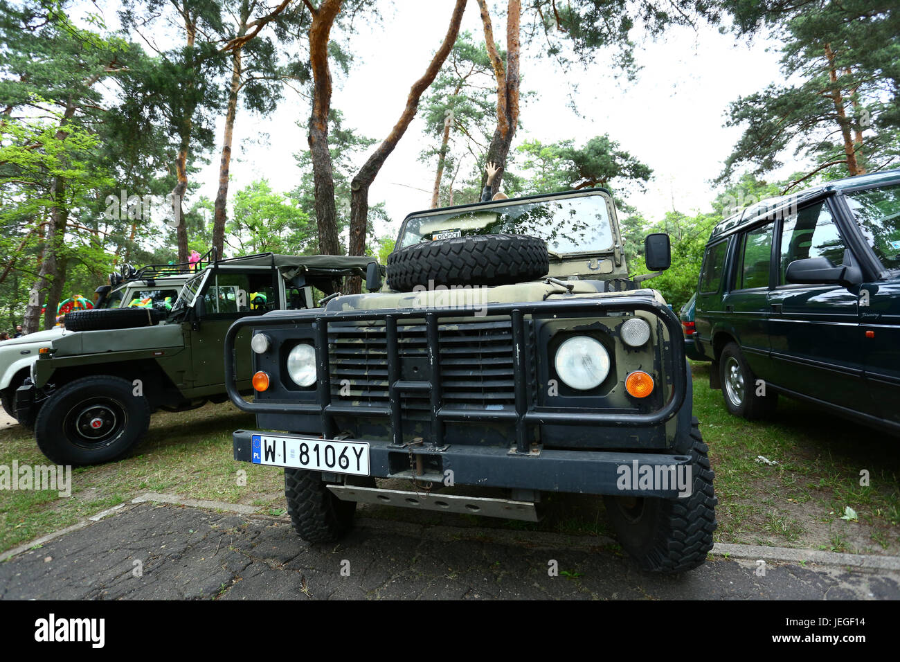 Otwock, Poland. 24th Jun, 2017. Oldtimer meeting shows Polish cars of ...