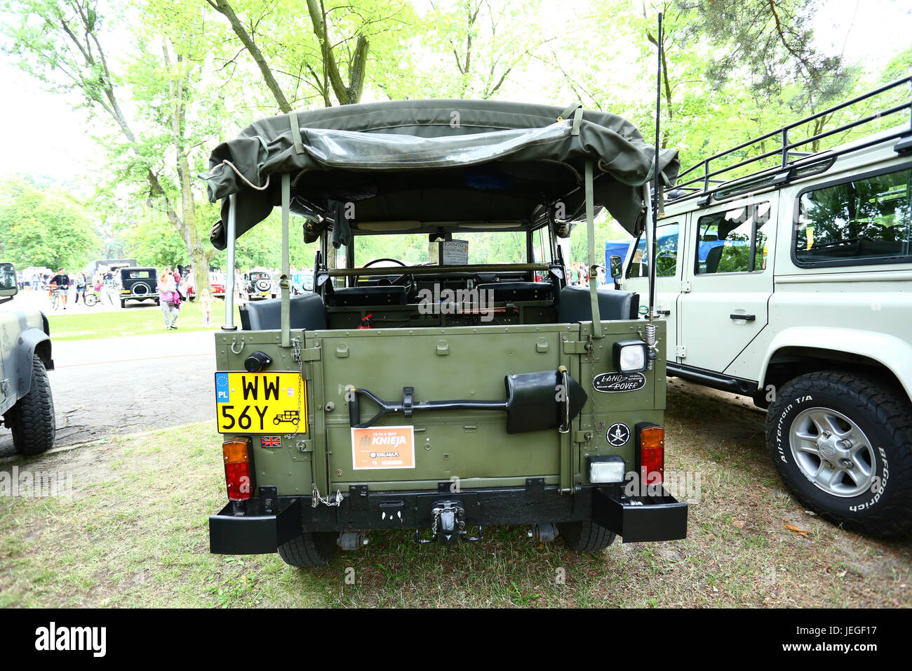 Otwock, Poland. 24th Jun, 2017. Oldtimer meeting shows Polish cars of ...