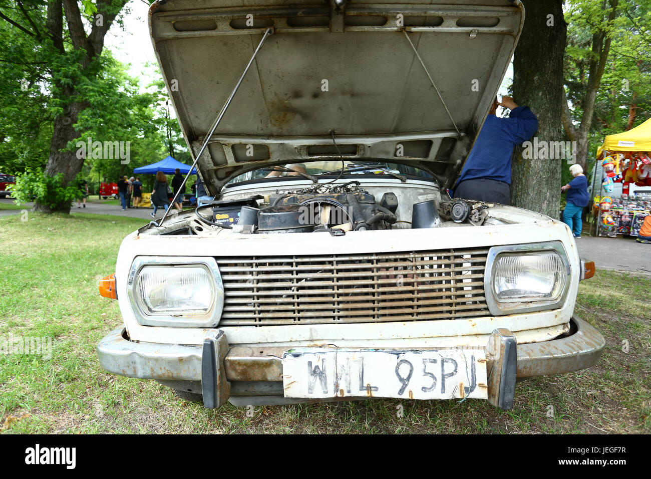 Polish polski fiat 126p car hi-res stock photography and images - Alamy