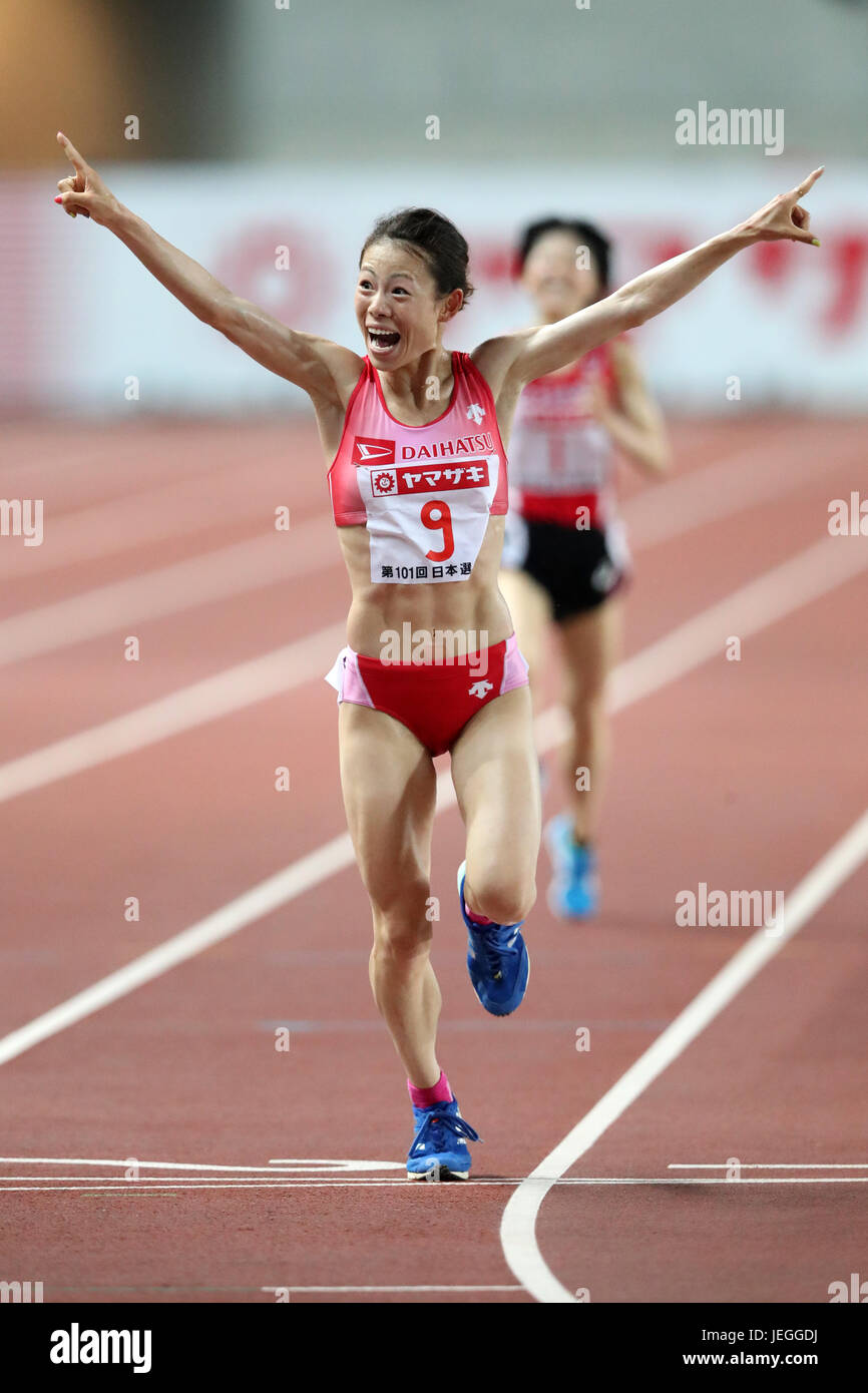 Yanmar Stadium Nagai, Osaka, Japan. 23rd June, 2017. Mizuki Matsuda ...