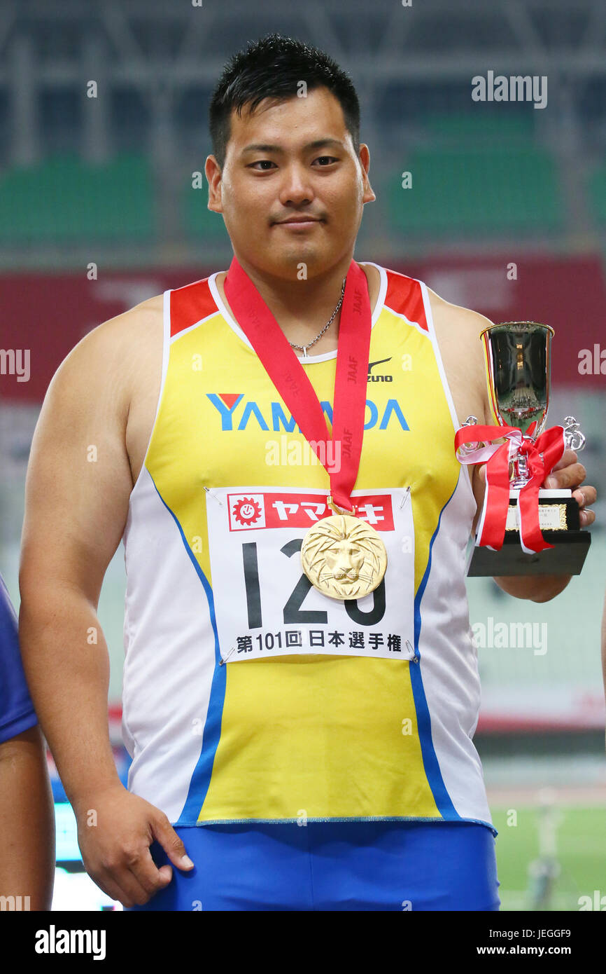 Yanmar Stadium Nagai, Osaka, Japan. 23rd June, 2017. Ryota Kashimura ...