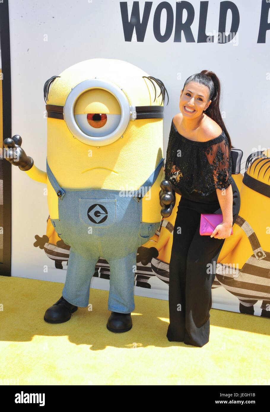 Los Angeles, USA. 24th June, 2017. Dana Gaier at arrivals for ...