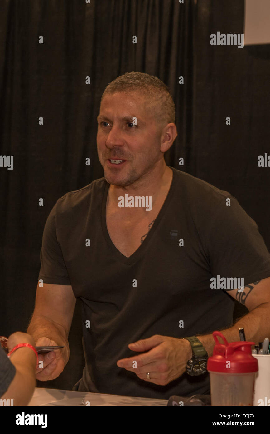 Las Vegas,USA. 24th June,2017. Ray Park interacts fans June 24th 2017 ...