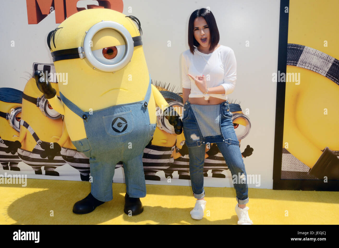 Los Angeles, Ca, USA. 24th June, 2017. Becky G at the premiere of ...