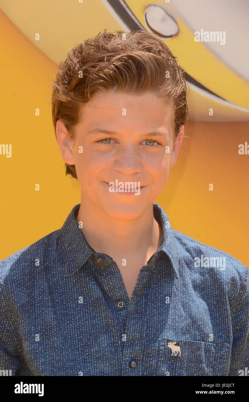 Los Angeles, Ca, USA. 24th June, 2017. Jacob Buster at the premiere of ...