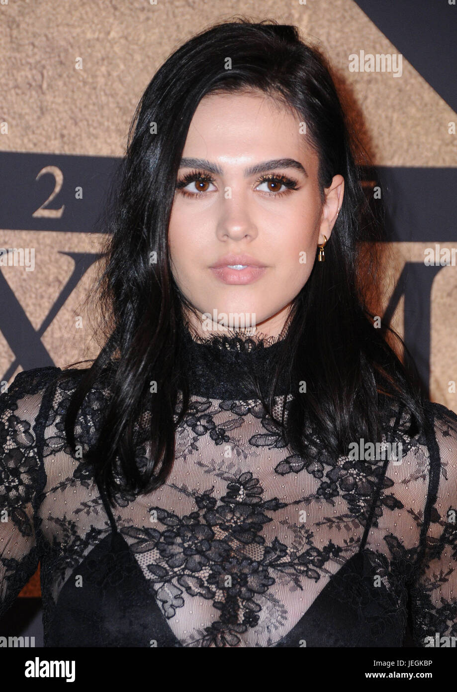 Hollywood, CA, USA. 24th June, 2017. Amelia Hamlin. The 2017 MAXIM Hot 100 Party held at The ...