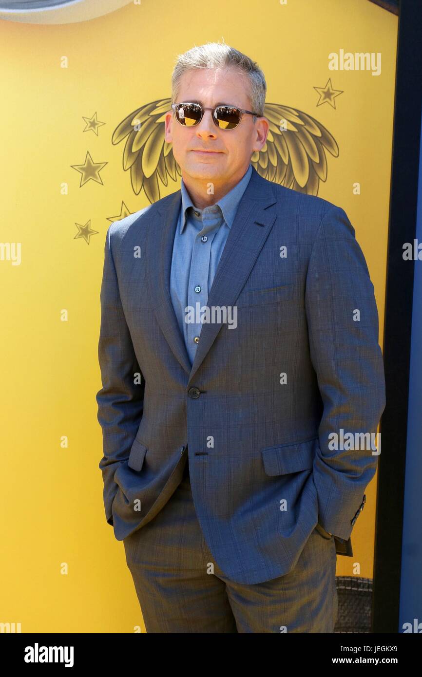 Los Angeles, USA. 24th June, 2017. Steve Carrell at arrivals for ...
