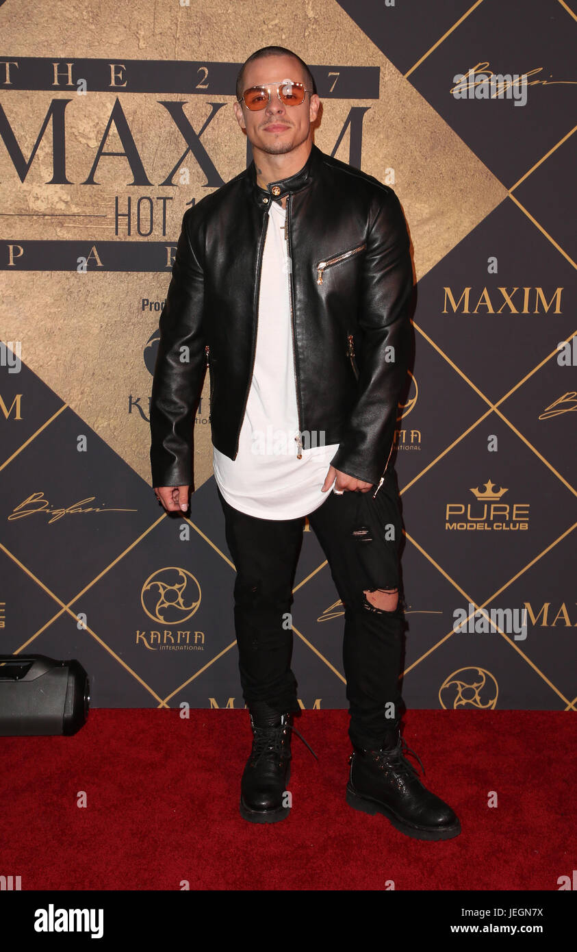 Los Angeles, USA. 24th Jun, 2017. Casper Smart, At The 2017 MAXIM Hot ...