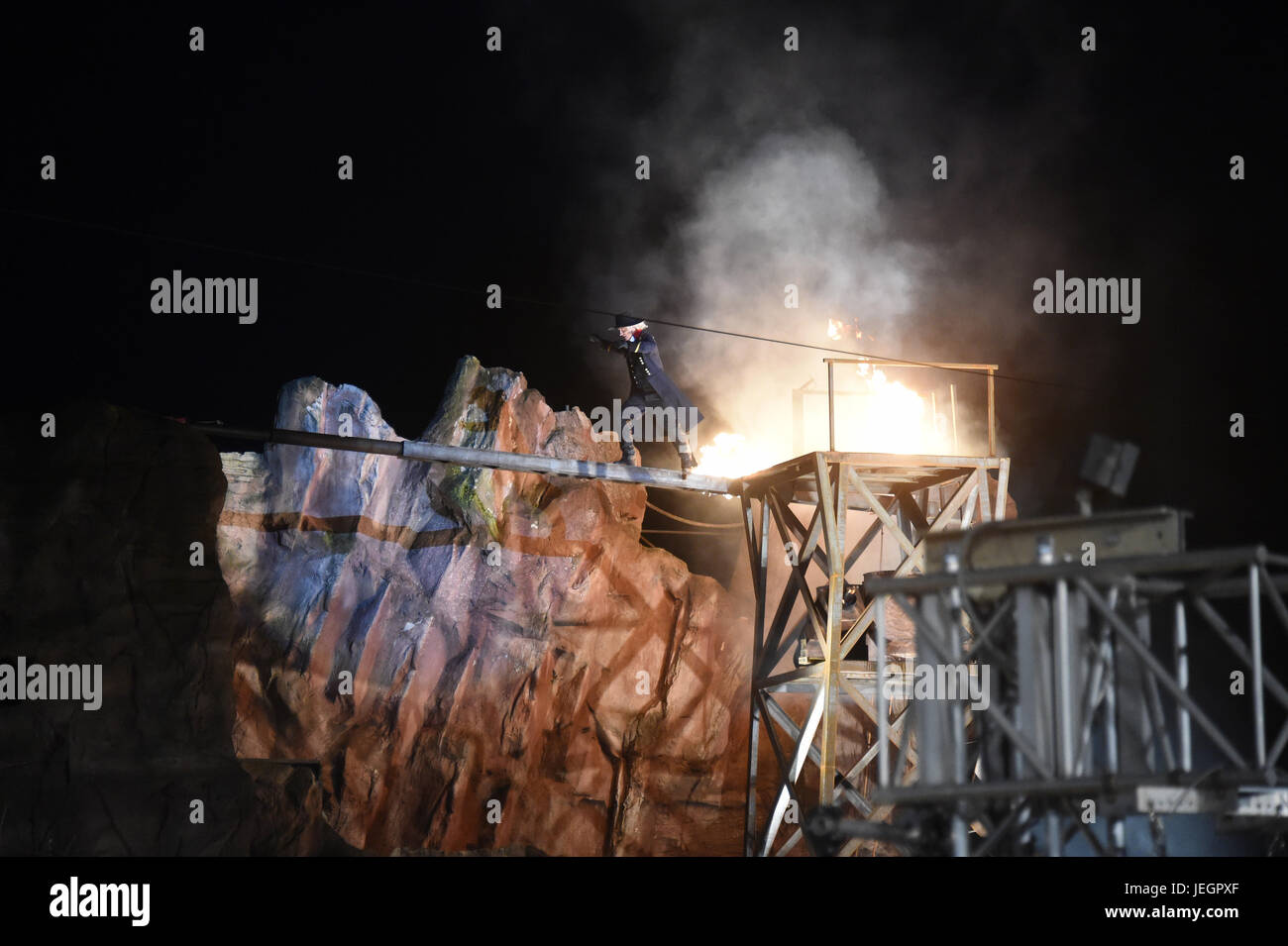 Bad Segeberg, Germany. 24th June, 2017. Actor Mathieu Carriere as ...