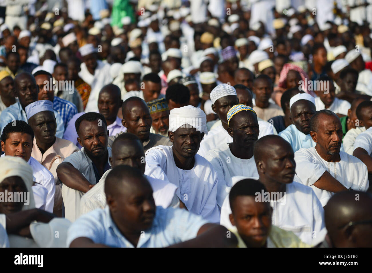 June 25, 2017 - Juba, Jubek, South Sudan - Thousands of South Sudanese ...