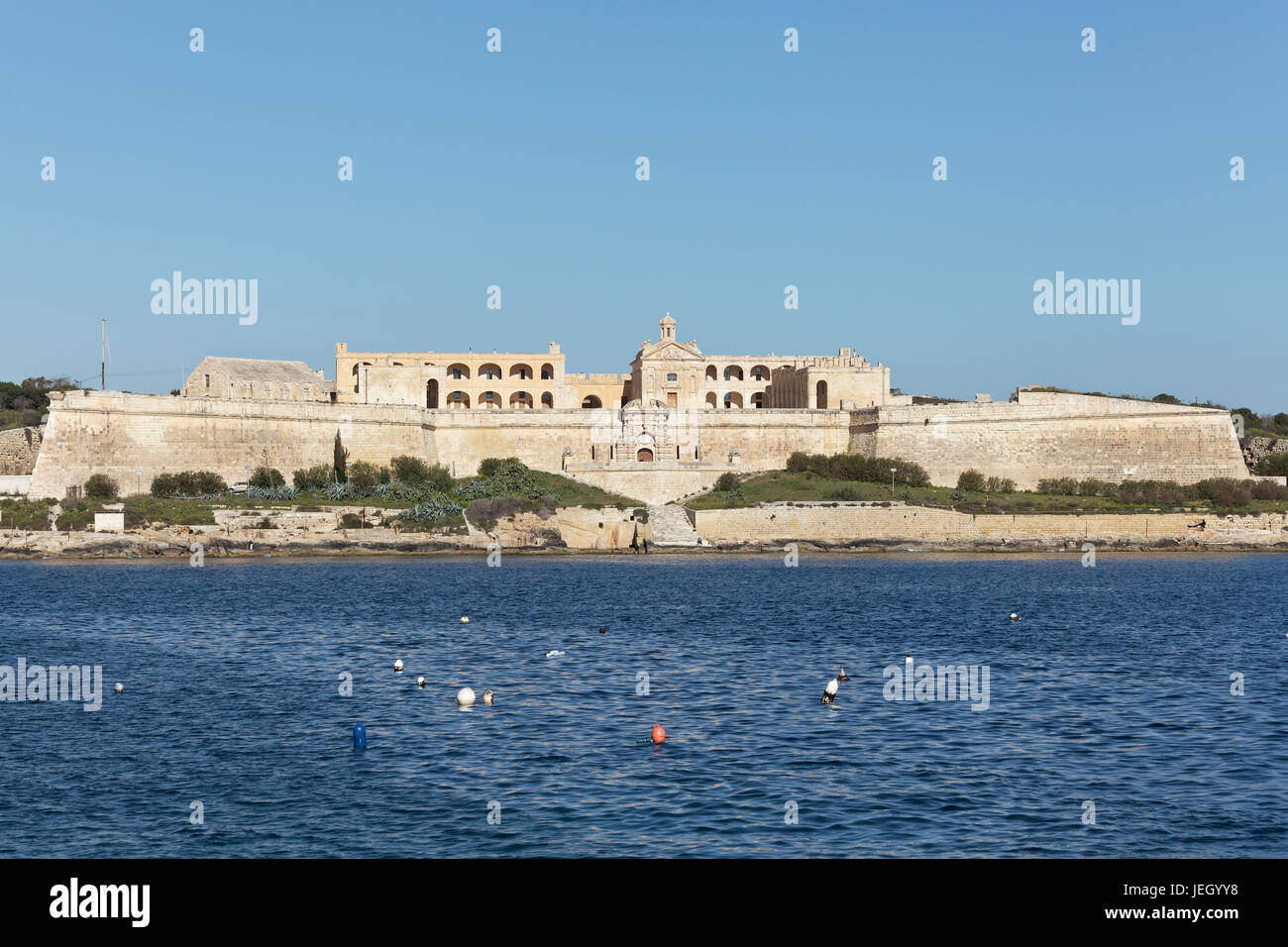 Fort Manoel, fortress of the Order of St. John, Manoel Island, Gzira ...