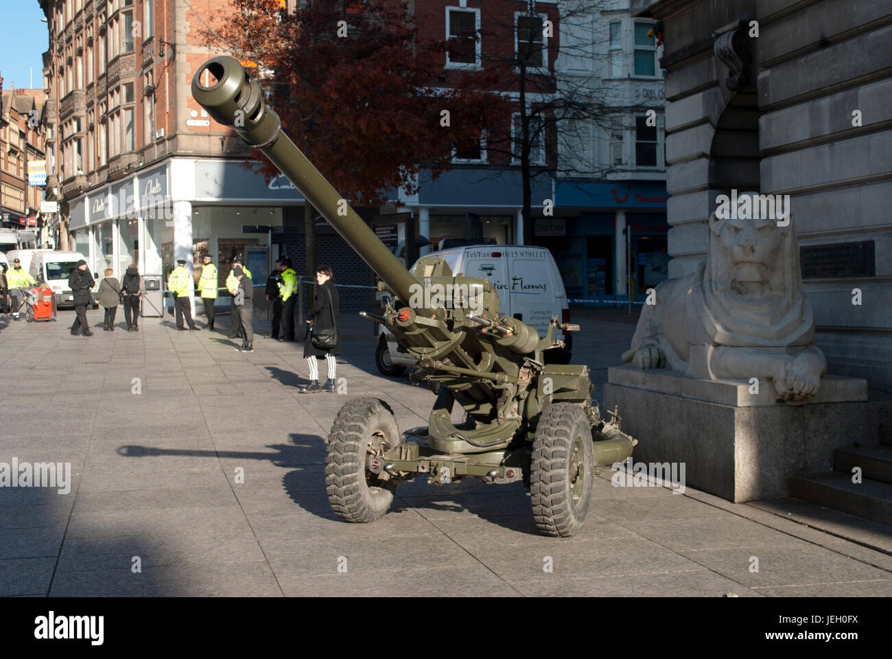 Remembrance Sunday parade in Nottingham Stock Photo - Alamy