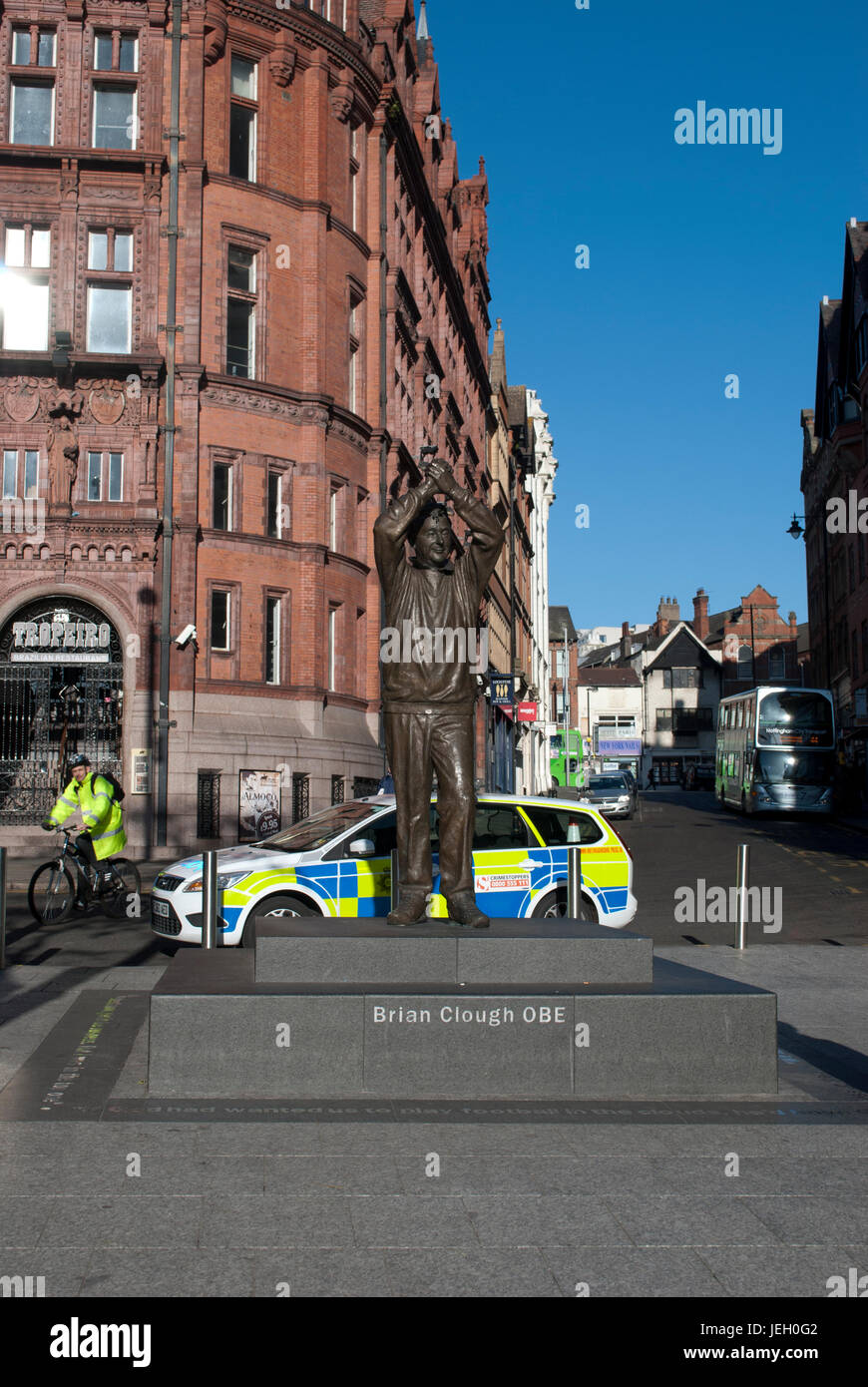 Nottingham police car hi-res stock photography and images - Alamy