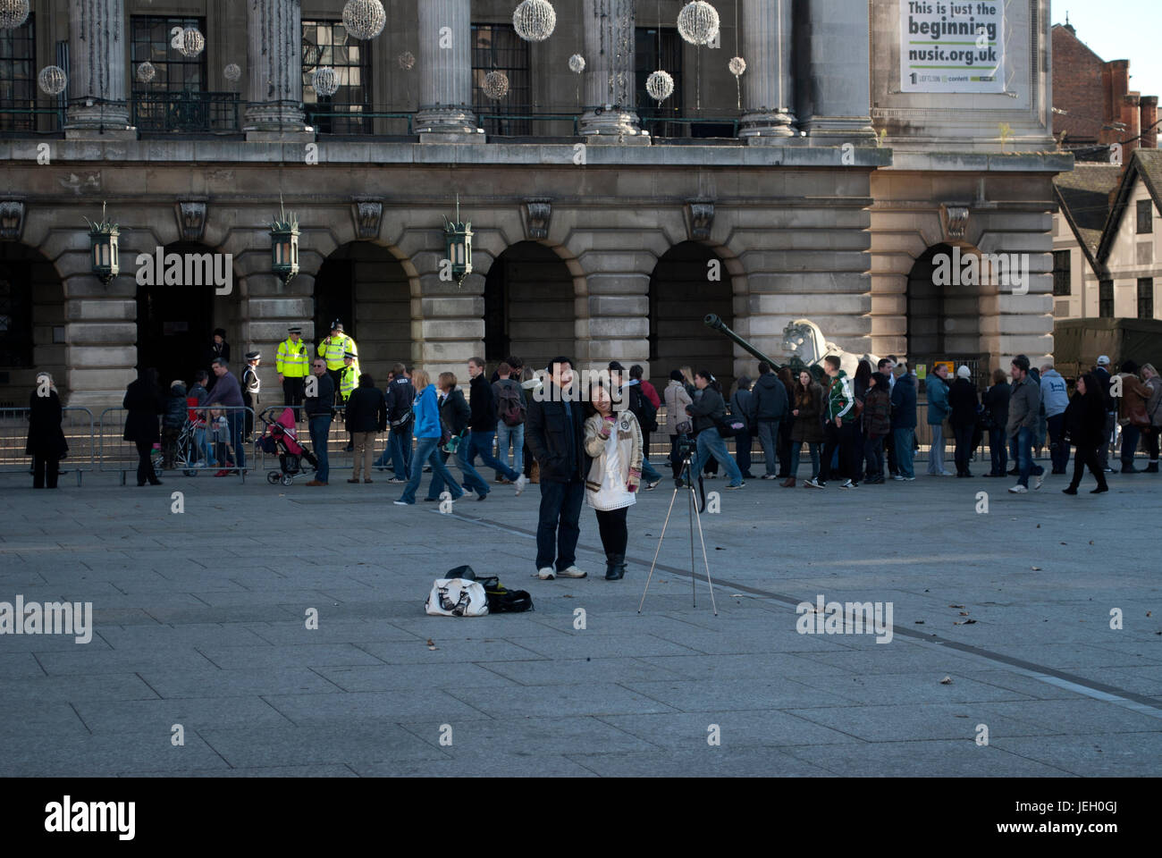 Remembrance Sunday parade in Nottingham Stock Photo - Alamy