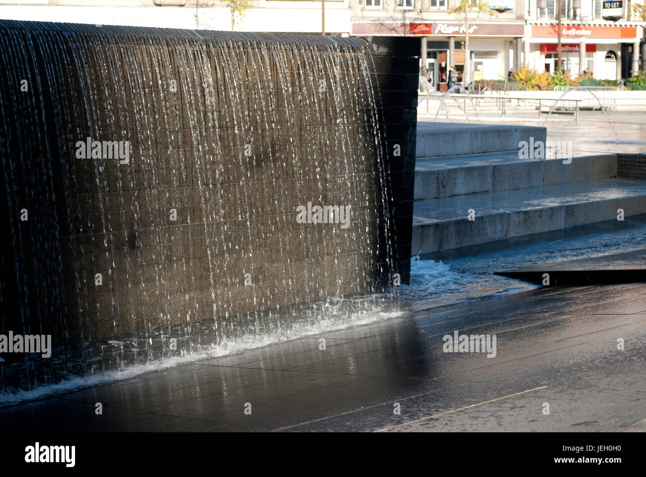 Fountain in Nottingham Stock Photo - Alamy