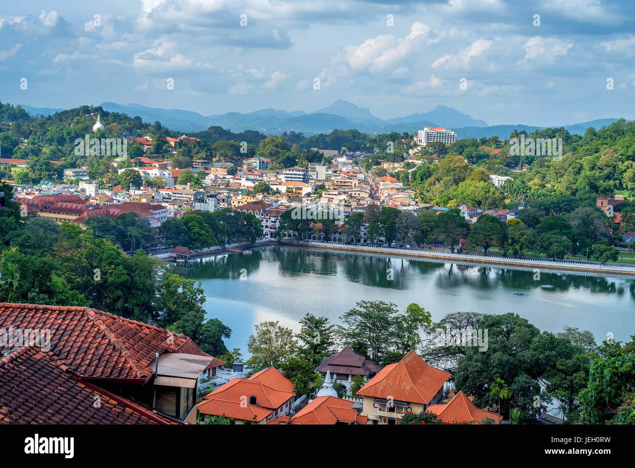 Beautiful view of Kandy in Sri Lanka Stock Photo - Alamy
