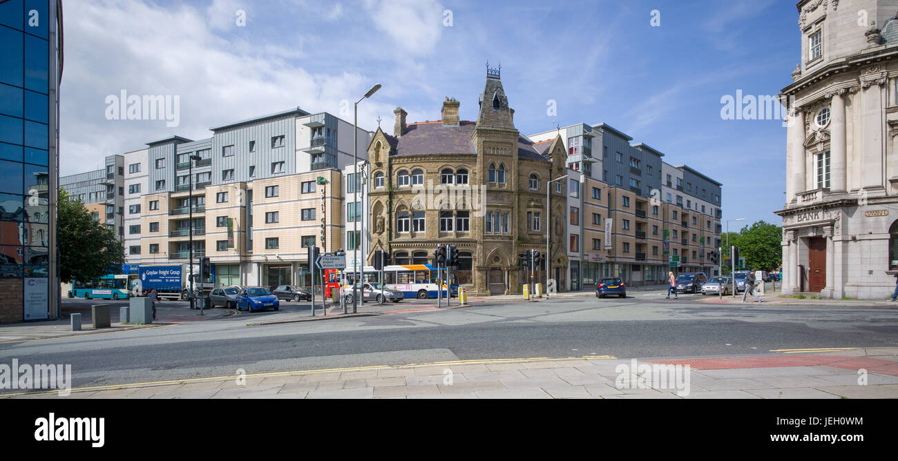 Junction of London Road, Daulby Street, Prescot Street, and Moss Street ...