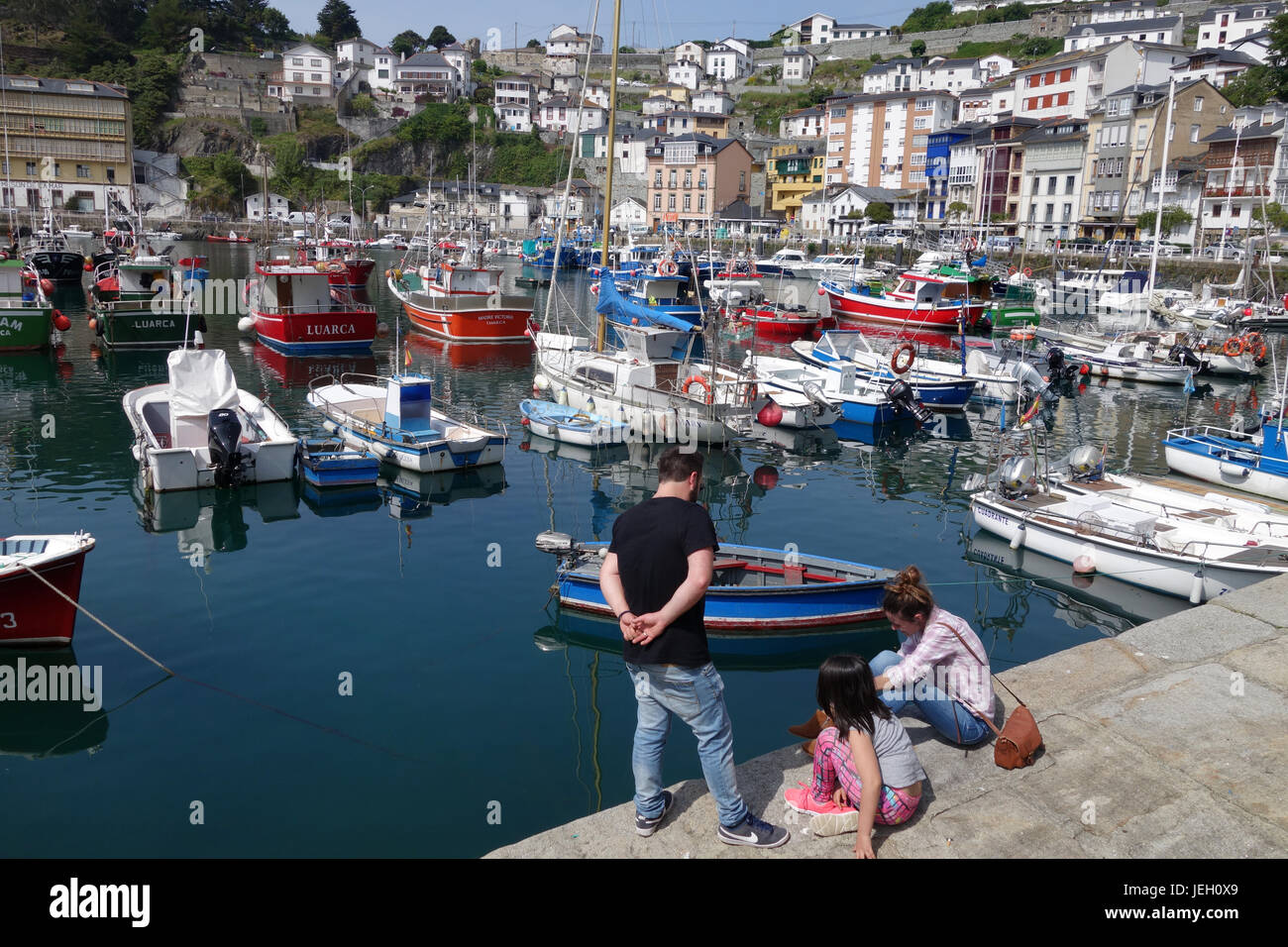 Luarca port hi-res stock photography and images - Alamy