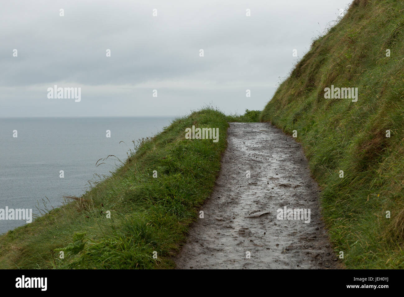 path to nowhere, Giant's Causeway Stock Photo - Alamy