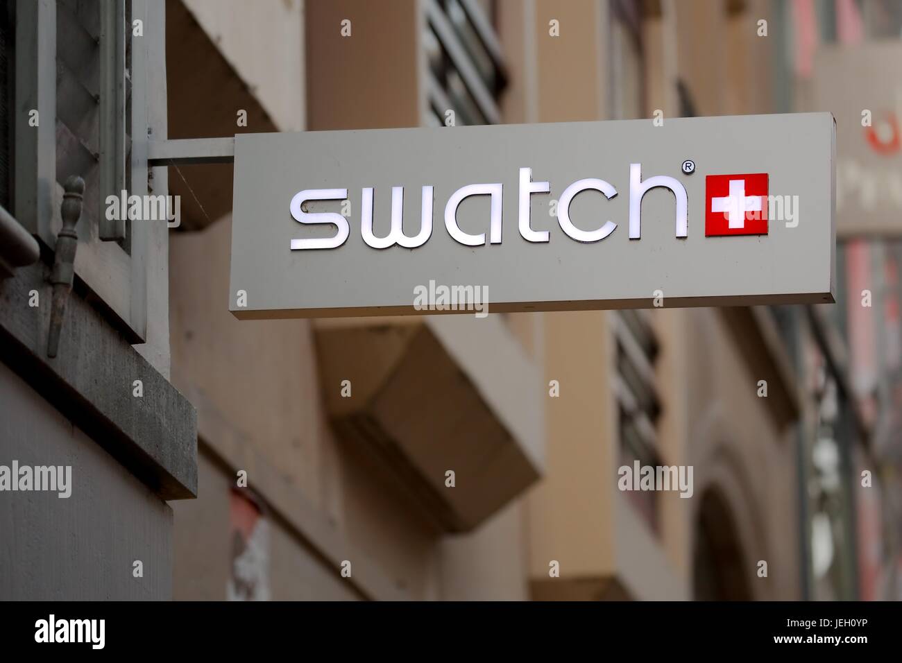 Swatch watch hi-res stock photography and images - Alamy