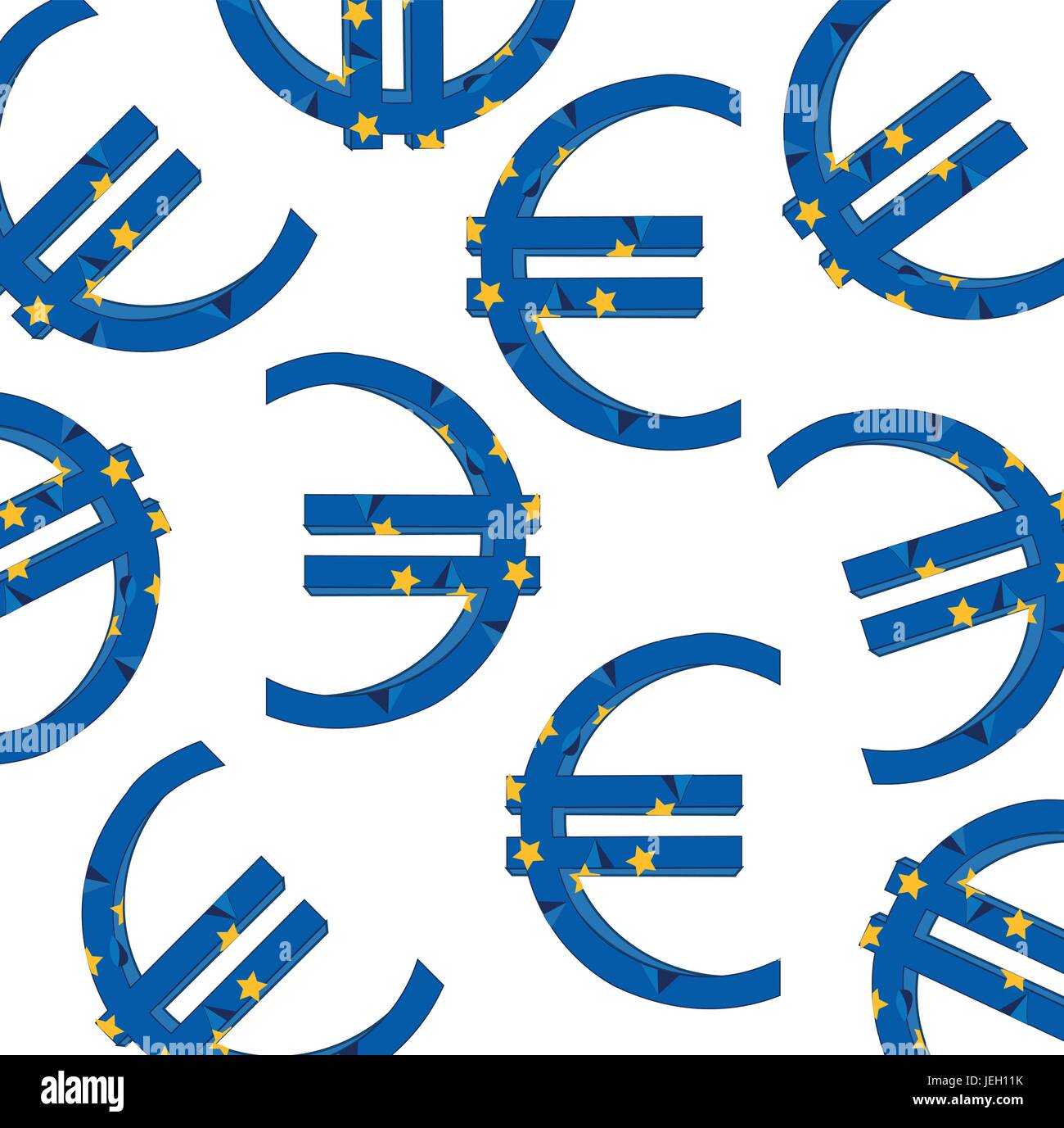 Decorative symbol euro Stock Vector Image & Art - Alamy