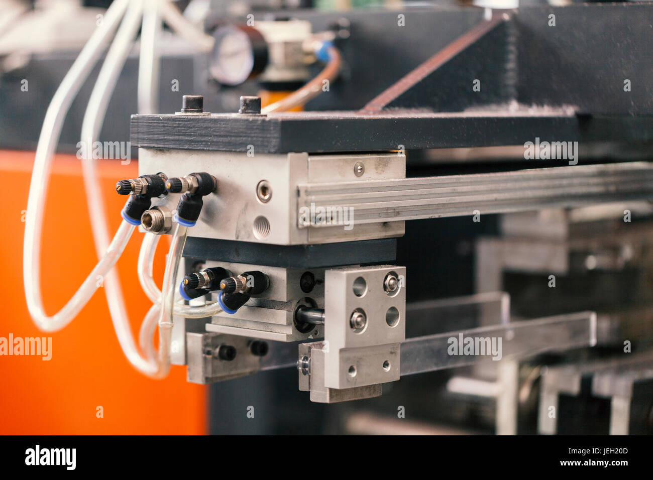 pneumatic machine detail, close up Stock Photo - Alamy