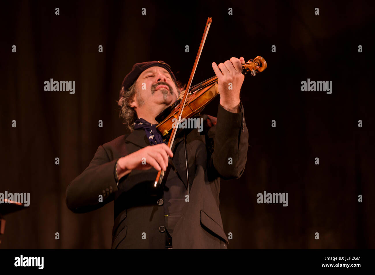 Dundrennan, Scotland, UK - July 24, 2015: Steve Wickham of Scottish ...