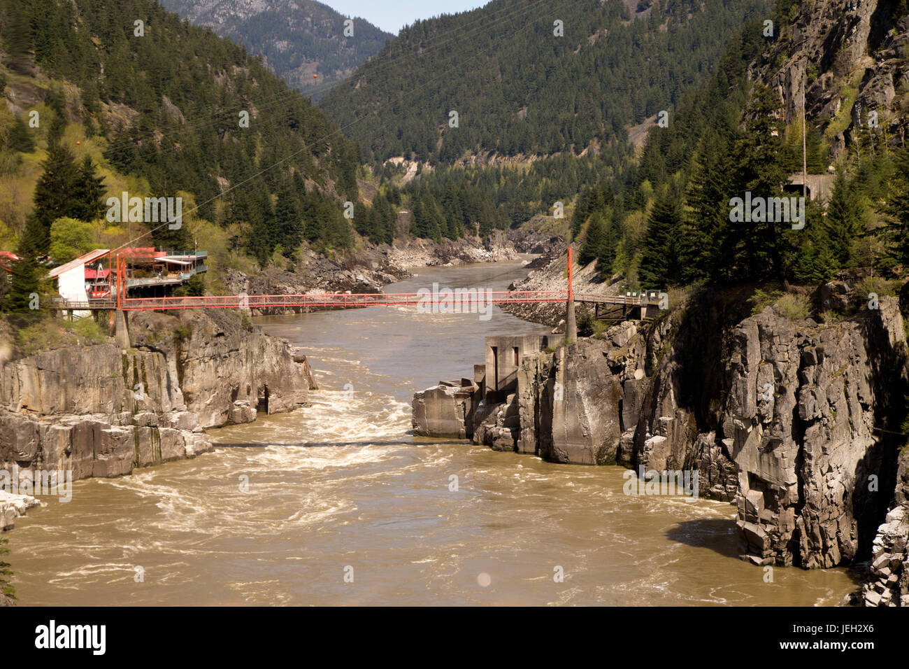 Hells gate fraser river hi-res stock photography and images - Alamy